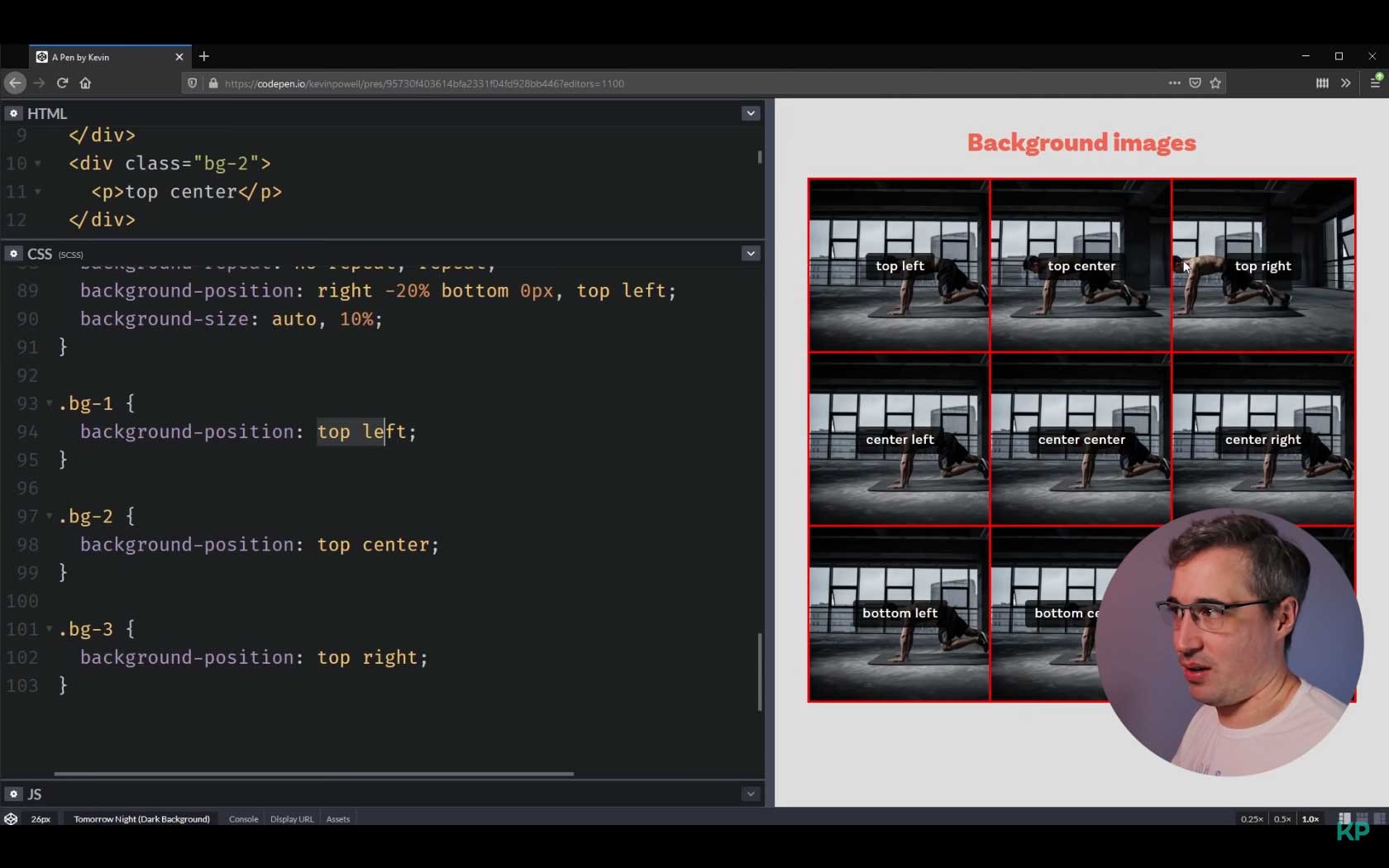 Controlling background-images – REDO FROM START